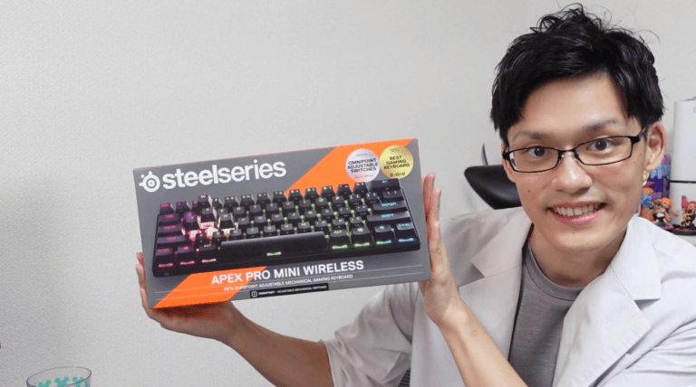 【実機】Apex Pro Mini Wireless レビュー｜60％サイズでコンパクト・打鍵感もアップの最強キーボード – モニ研 / Monitor lab.